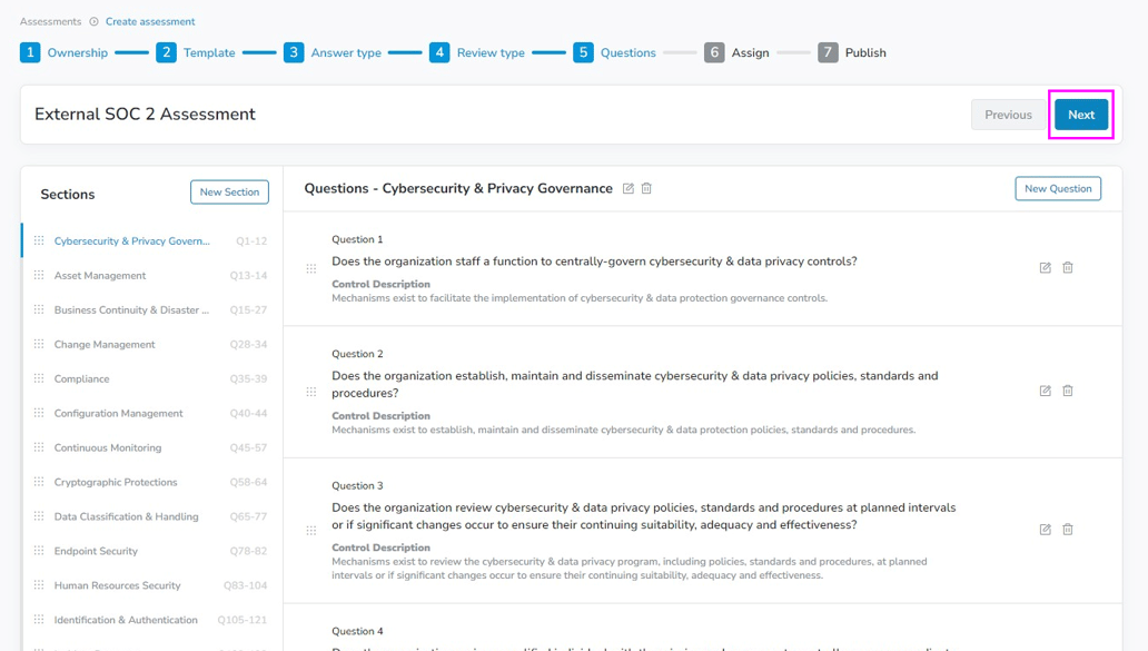 How to Create and Send an External Assessment from Industry Template