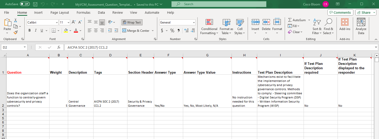 How to Create Custom Assessment from an Import
