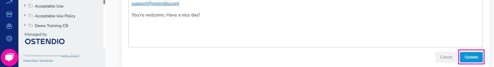 How to Modify the Ostendio Wiki Homepage