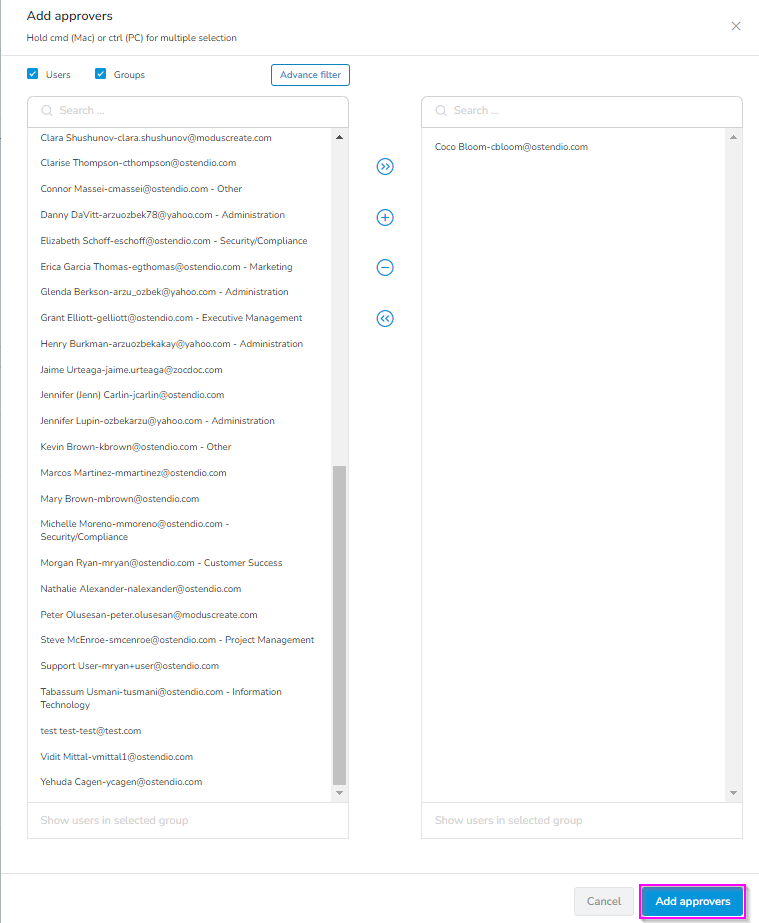 Ticket Approval Workflow